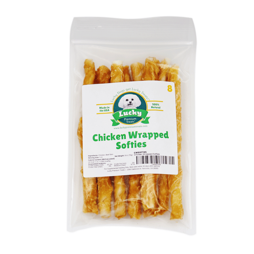 Chicken Wrapped Softies – Lucky Premium Treats